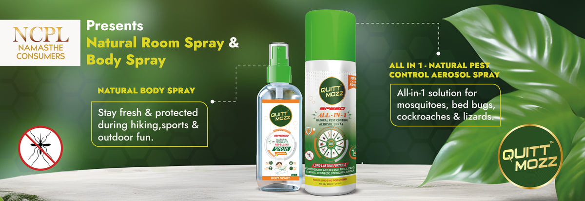 Herbal Mosquito Repellent | Natural Protection from Bites – Quittmozz